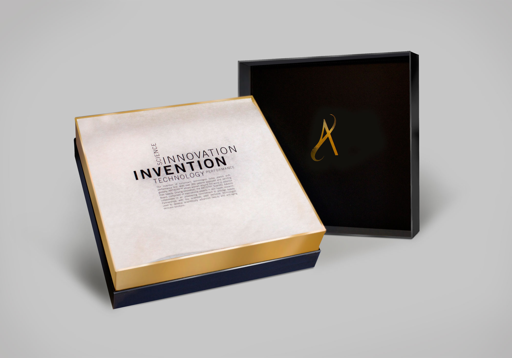 Portfolio | Press Kit Design for Luxury Cosmetics | SO